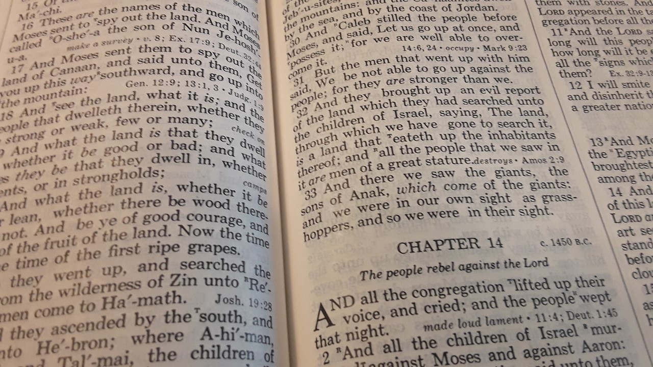 Numbers – Whitehouse Church of Christ